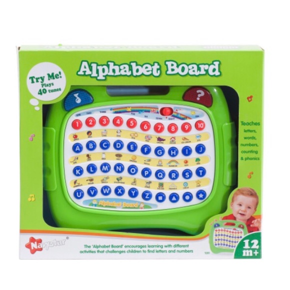 Navystar | Toys | Navystar Alphabet Board Toy | Poshmark